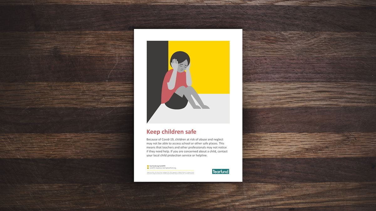 Posters: Covid-19: Keeping children safe at home - Tearfund Learn