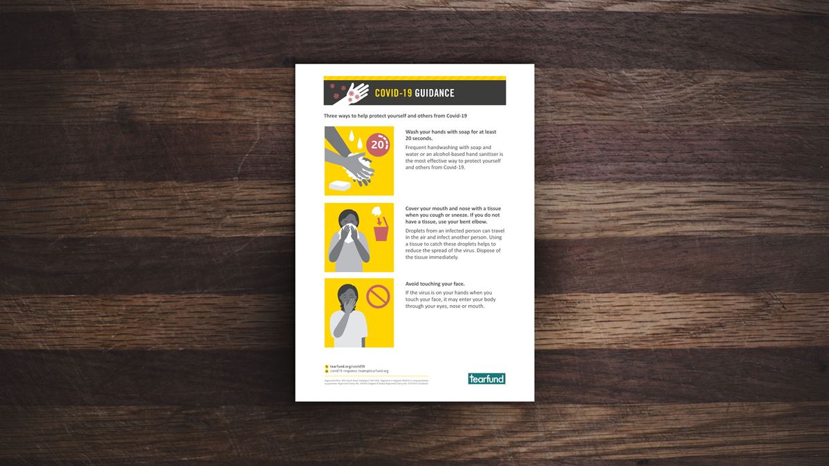 Posters: Covid-19: Good hygiene - Tearfund Learn