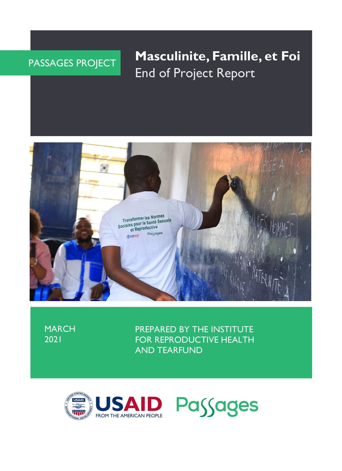 Research reports: Masculinité, Famille et Foi (MFF): End of project report - Tearfund Learn